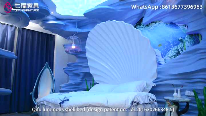 Unique Shells Circle Beds For Kids