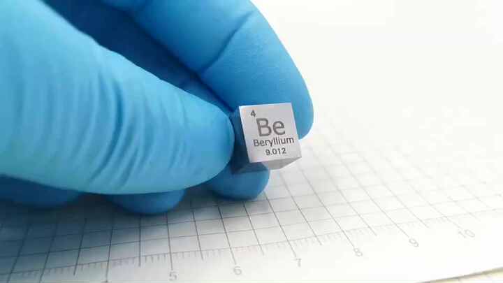 Beryllium Cube 10mm - 99.9% Pure Polished Surface Metal for Element ...