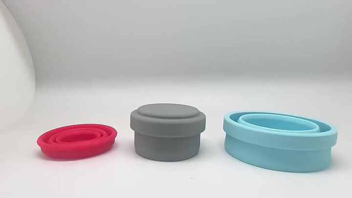 Collapsible Silicone Rubber Baking Cup - Perfect for Camping