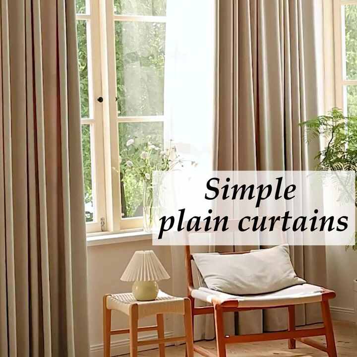 Factory Wholesale Solid Color Window Blackout Curtains for the Living ...