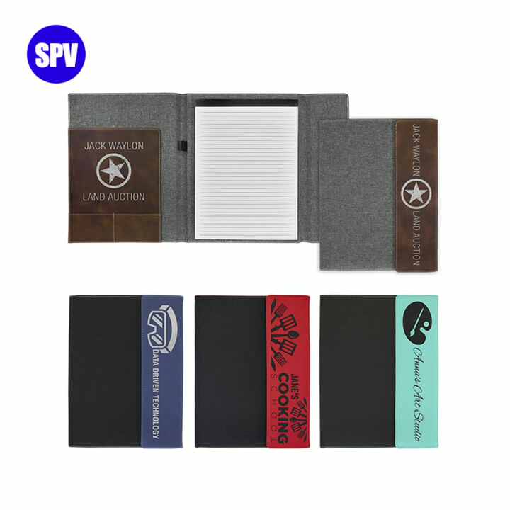 PULSEN Laserable Leatherette A4 Journal Canvas Portfolios