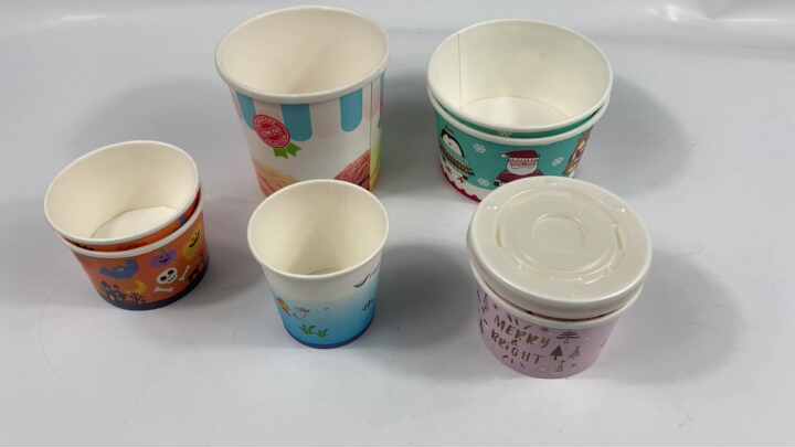 Wholesale Printing 8oz 12oz 16oz Single Wall Disposable Paper Cups