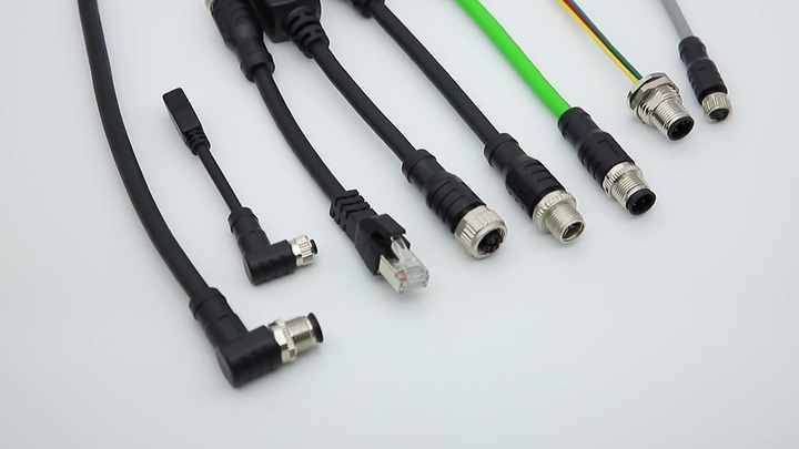 Zlconnector M12 Male Female Waterproof Cable Connector 8p, Oem