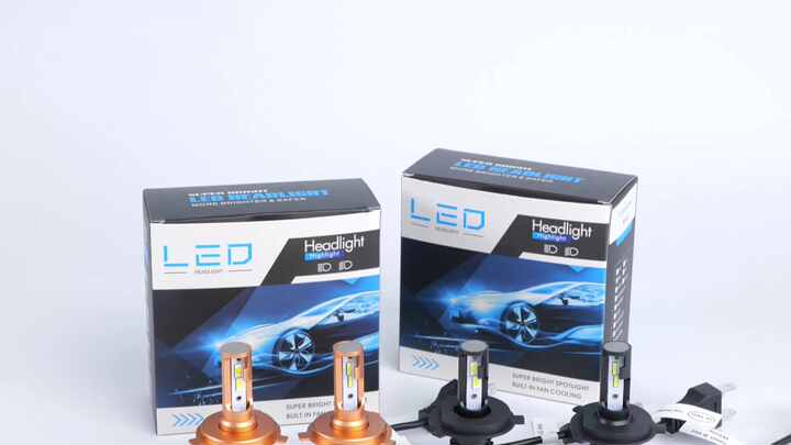 Auto Lighting System Led Headlight 9V 36V H7 Led Bulb 9006 H4 Vehicle ...