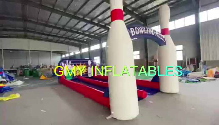 Double Lane Inflatable Bowling Game for Kids - GMY Inflatables