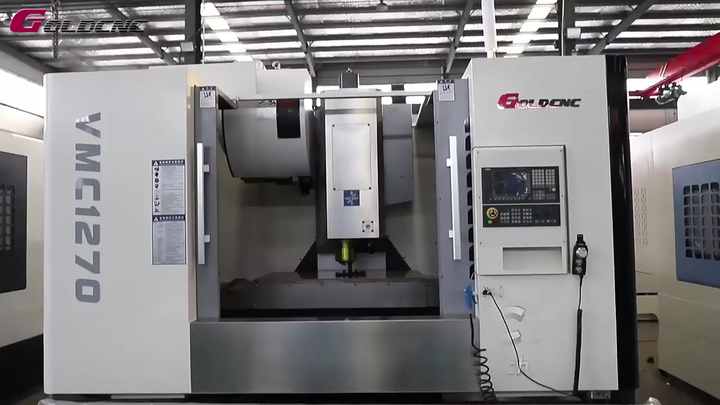 GOLDCNC China 5 Axis Cnc Milling Machines VMC1270 Machining Centre Vmc Milling Machine for Sale ...