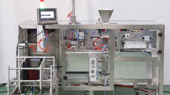 Horizontal Linear Doypack Machine for Premade Zipper Pouches ...