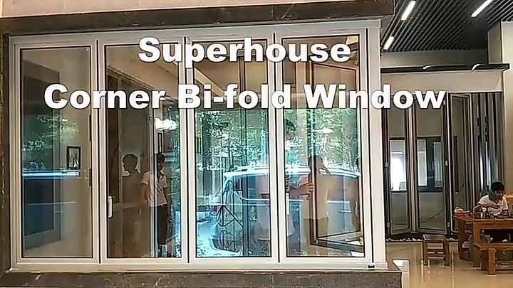 Superhouse Australia Aluminum Bifold Window Double Glazing