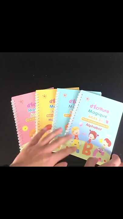 French Magic Copybook - Reusable Calligraphy Notebook