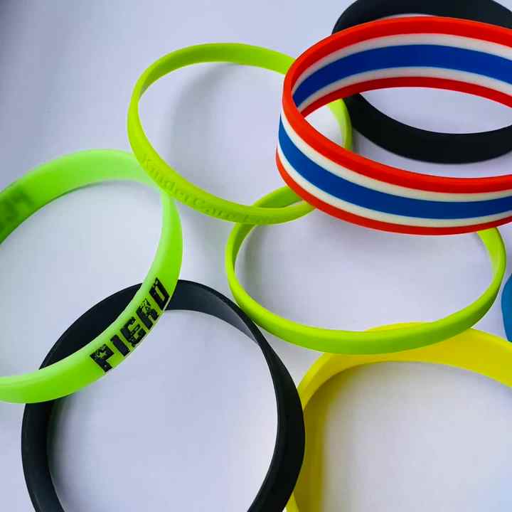Personalized Custom Silicone Bracelets - Promotional Gifts