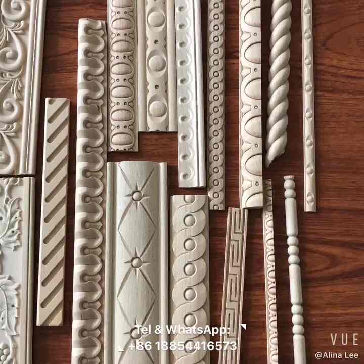 Decorative Crown Molding Trim - Architectural Antiques
