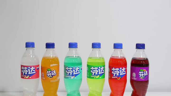 500ml Bottled Fan Ta Soft Drinks apple Flavor Wholesale Carbonated ...