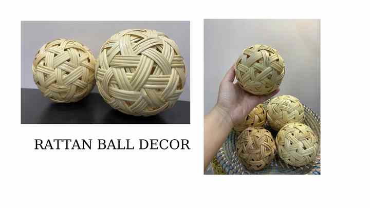 Handwoven Seapak Takraw Rattan Ball Game Rattan Wicker Ball For ...
