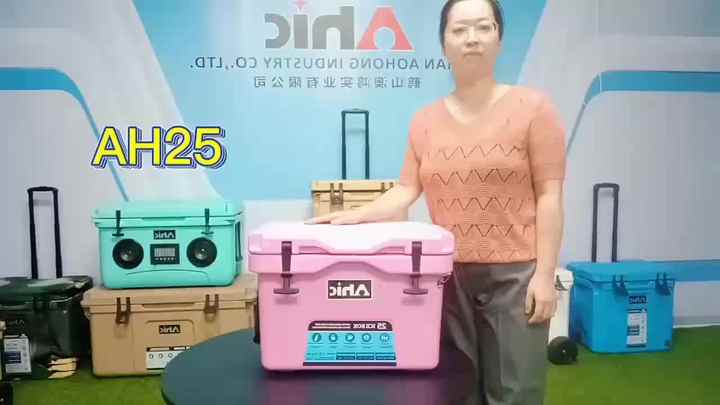 Rotomolded Portable Ice Cool Box - Perfect for Camping & Fishing