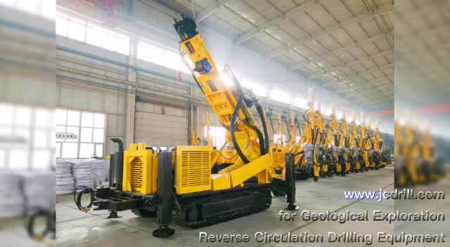 JRC300 Hydraulic Crawler Mounted RC Drilling Rig - Max 300M Depth ...