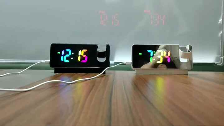 Fullwill Digital Clock with Projector Laser - Smart Alarm