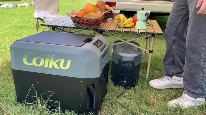 Colku Compressor Car Fridge Freezer Fast Cooling Easy Carry Traveller ...