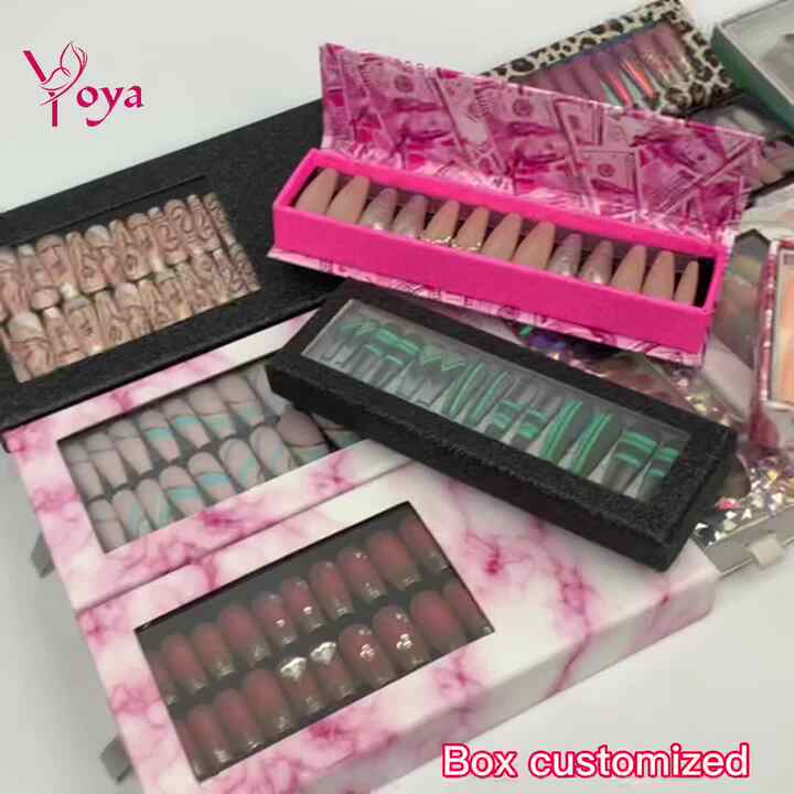 Press on Nail Kits Wholesale - Luxury Ballerina Coffin Tips