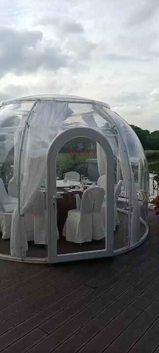 Transparent Luxury Outdoor Bubble Room Prefabricated Star Room Outdoor ...
