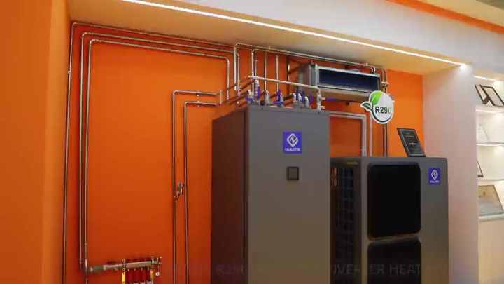 NuLite New Energy R290 R32 erP A+++ 12KW 15KW 16KW 18KW 20KW Heatpump Air to Water EVI DC ...