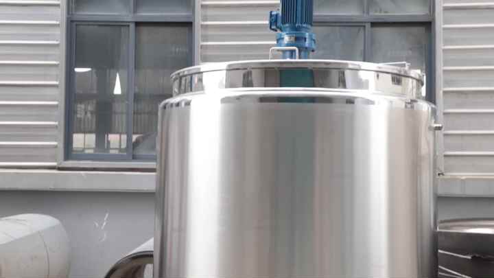 Stainless Steel Milk Silo Pasteurizer - Durable & Efficient