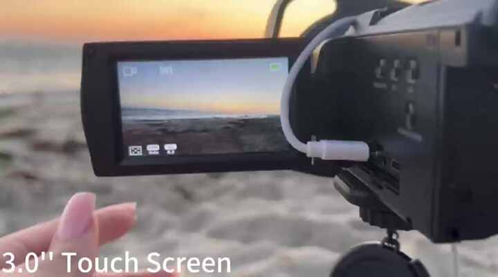 High Resolution Professional Camcorder - 16x Zoom Video Camera