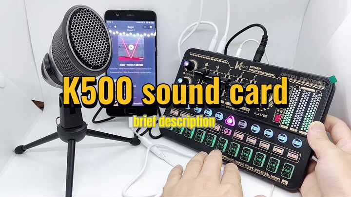 SX91 Sound Card - Premium Audio Interface for Streaming