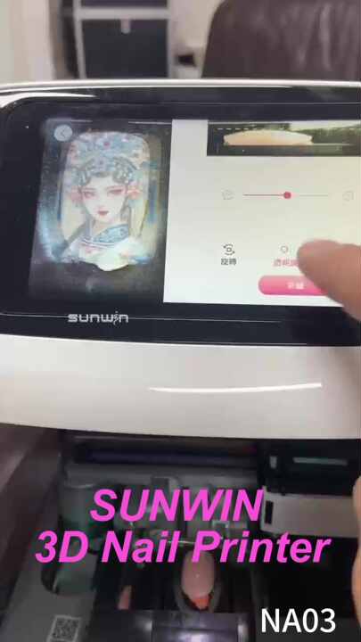 Portable 3D Nail Art Printer Machine - Automatic Wifi Nail Design ...