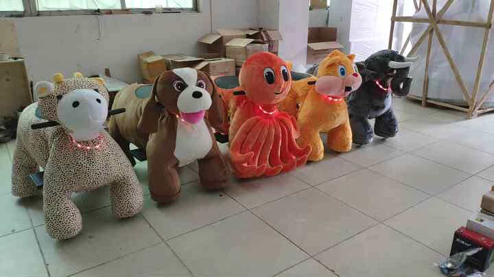 Hansel Electronic Animal Scooters – Fun Mall Rides for Kids, Motorized ...