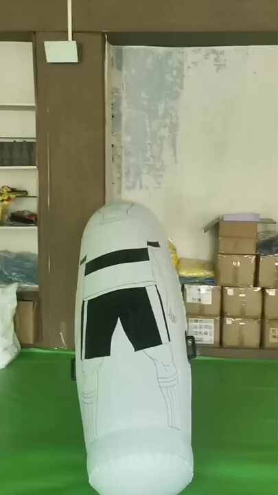 1.8m Height Inflatable Football Dummy for Training Defenders