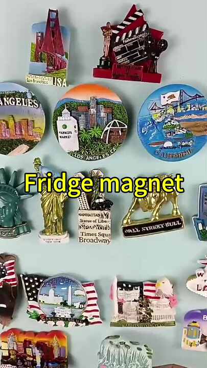 Custom Scenery Around The World City 3d Strong Fridge Magnets Souvenir ...