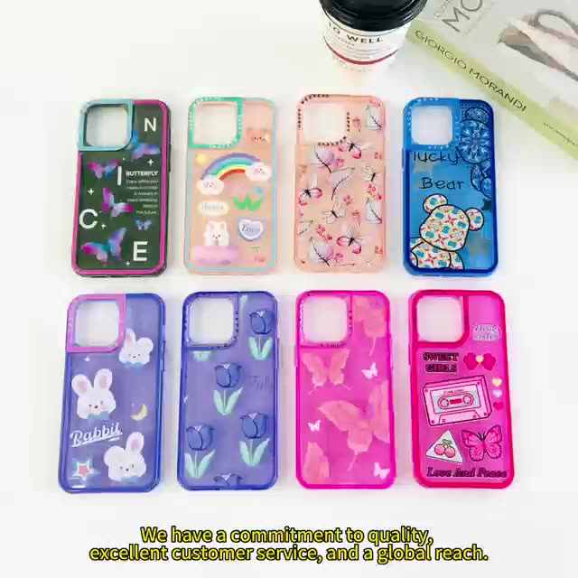 Hot Sale New Design Cell Phone Case 2.5mm TPU with Colorful Design ...