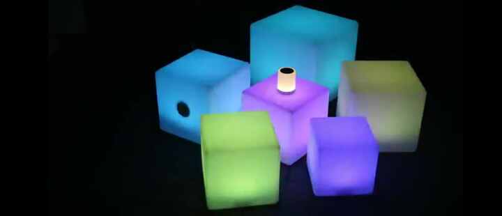 led cube rgb 50x50x50 / Christmas Decorations Cube Shaped LED Light ...