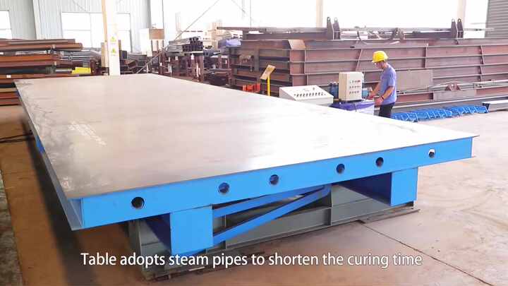 Mouldings Formwork/precast Concrete Tilting Table for Solid Wall Production