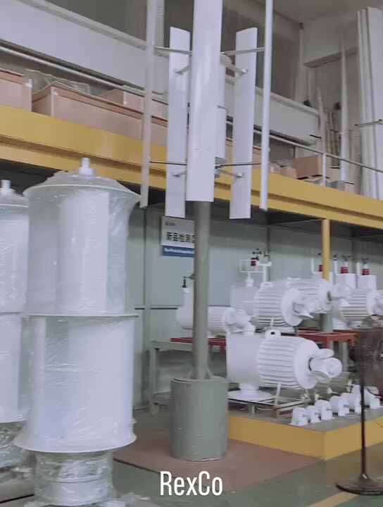 Maglev Wind Turbine - 5 Blades, 5kw Vertical Axis Model