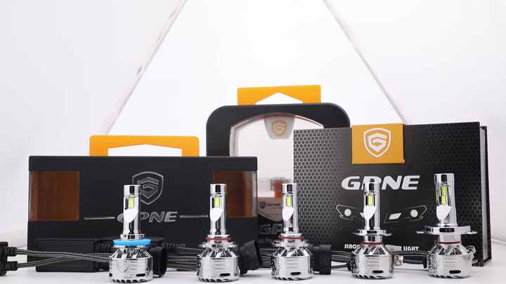 GPNE R6 12v Csp 3570 Chip 80W H11 H7 H4 LED Headlight Bulb