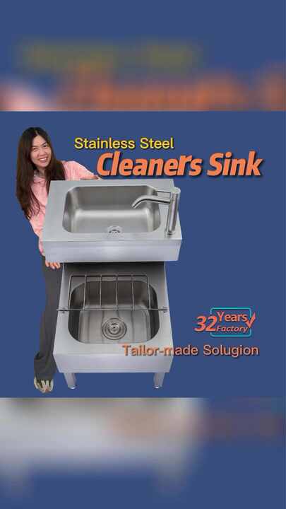 Commercial Stainless Steel Industrial Kitchen Utility Cleaners