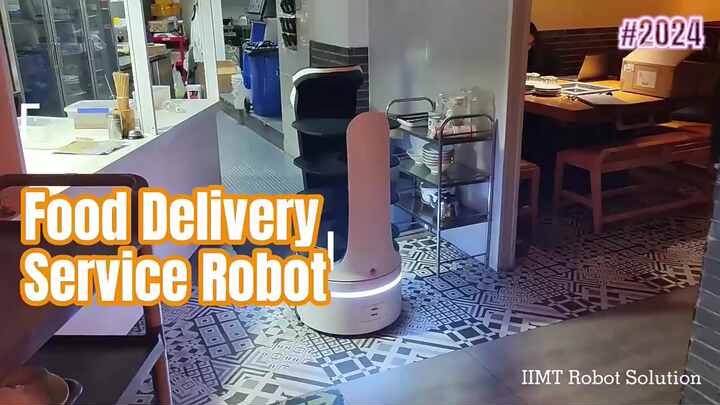 Custom Intelligent Mobile Robot for Restaurant & Hotel Delivery