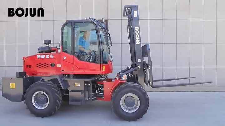 4x4 4WD Off Road Forklift Outdoor Small Rough All Terrain Forklift Truck for Sale| Alibaba.com