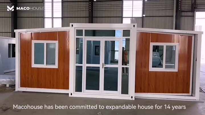 Movable folding expansion house Building 2 Bedroom Portable Modular ...
