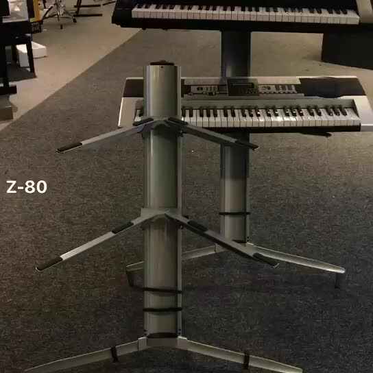 Z-80 HEBIKUO Aluminum Folding Keyboard Stand - 3 Tier