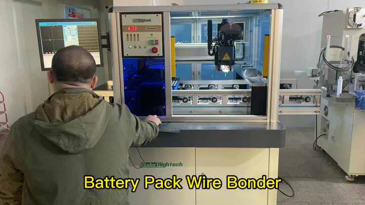 EV Battery pack automatic wire bonder/Automatic Ultrasonic Aluminum ...