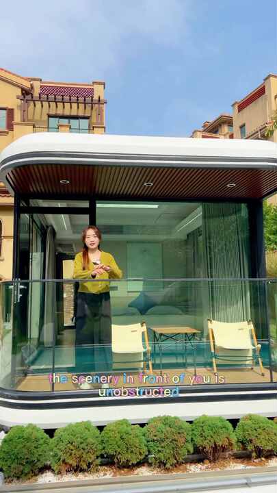 Homes Ready To Live Yunsu S9 Space Capsule Container House ...