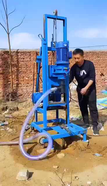 Portable 4KW Electric Water Well Drill Machine - Rotary Drilling for ...