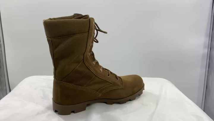 Desert Leather Combat Jungle Hunting Boot - Sepatu Berburu Di Hutan