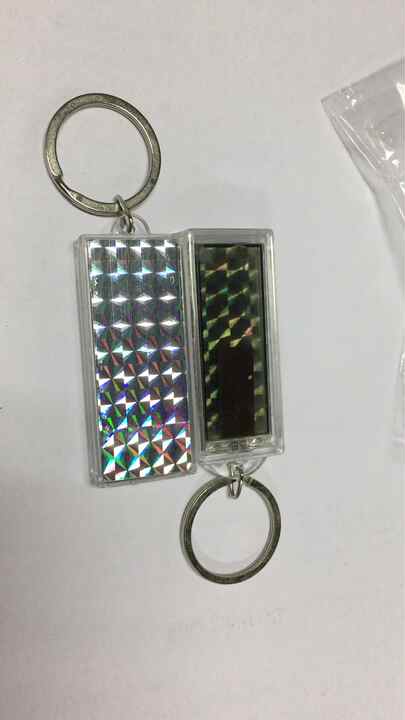 Acrylic Solar Powered Keychain Name Flashing - Buy Solar Powered ...