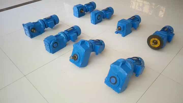 High Torque 1hp Helical Inline Shaft Gear Motor Reducer, 1500RPM, 3kW ...