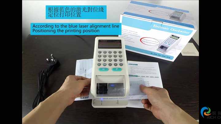 DY330 Electronic Check Writer & Business Check Printer - Customized OEM