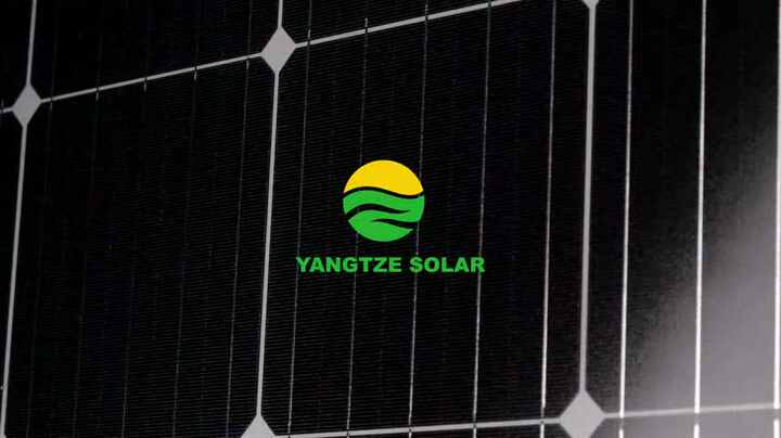 Yangtze Solar 500w 550w 600 Watt Solar Panels - 25 Years Warranty