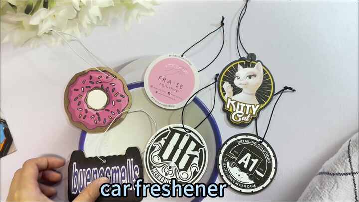 Cheap long fragrance various smell car perfume paper air car freshener ...